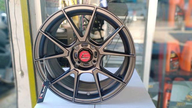 ล้อแม็กซ์ใหม่ Cosmis ขอบ15 ขนาด4รู100 กว้าง7 ออฟ30 สีดำเทาด้าน - เอ็ม.แอล.ออโต้แม็กซ์ : Inspired ...