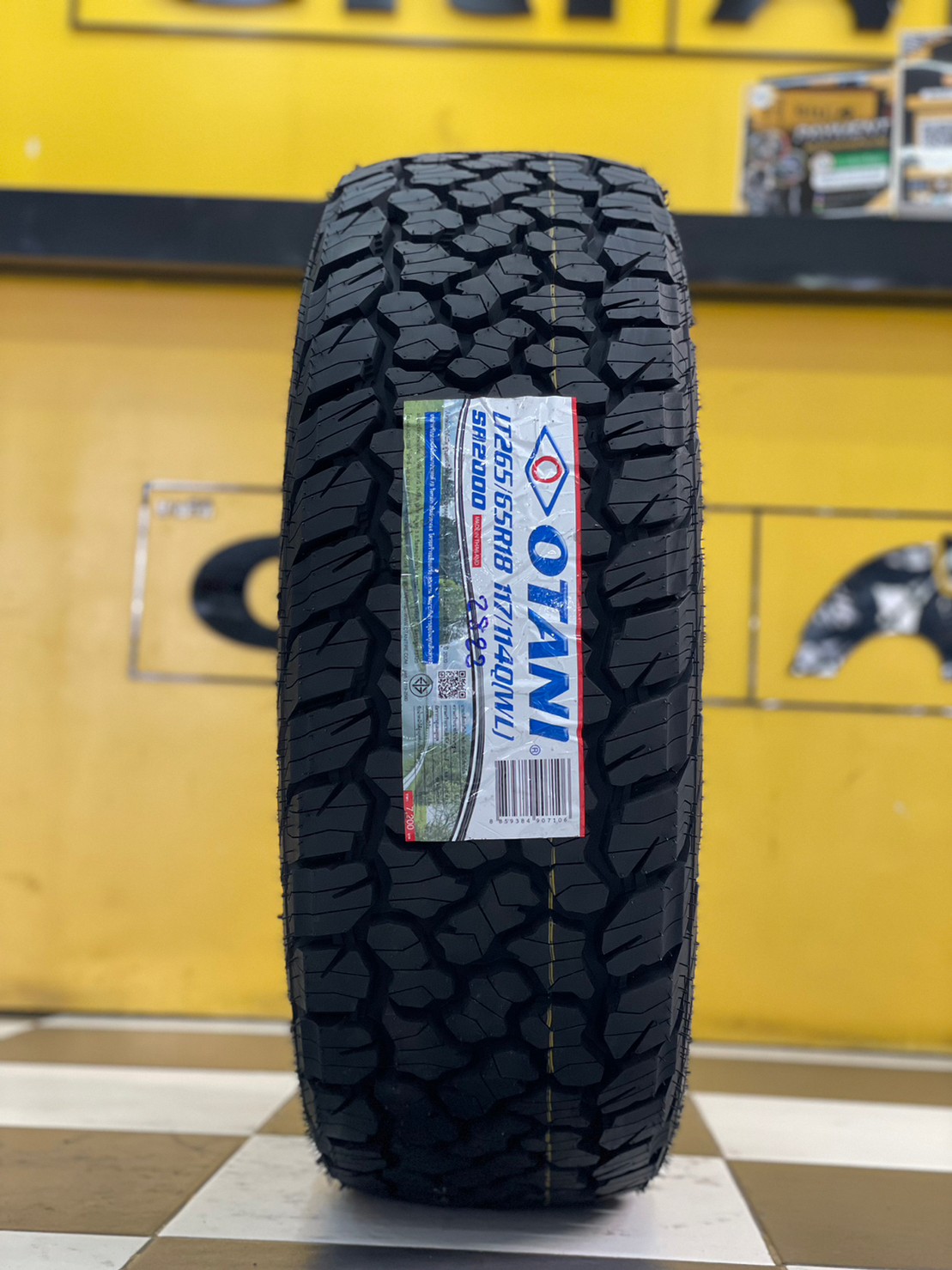 OTANI SA2000 265/65R18 ยางใหม่ปี2023 ยางใหม่สายลุย ยางAT AllTerrian ราคาโปรโมชั่นพิเศษโทรสอบถาม ...