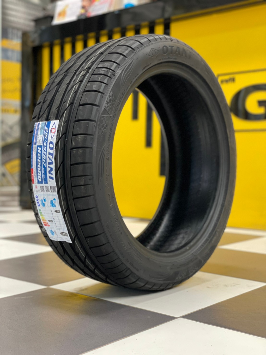 OTANI KC2000 215/45R17 ยางใหม่ปี2022 ราคาพิเศษพร้อมติดตั้งฟรี สามารถสอบถามเพิ่มเติมได้ค่ะ - เอ็ม ...