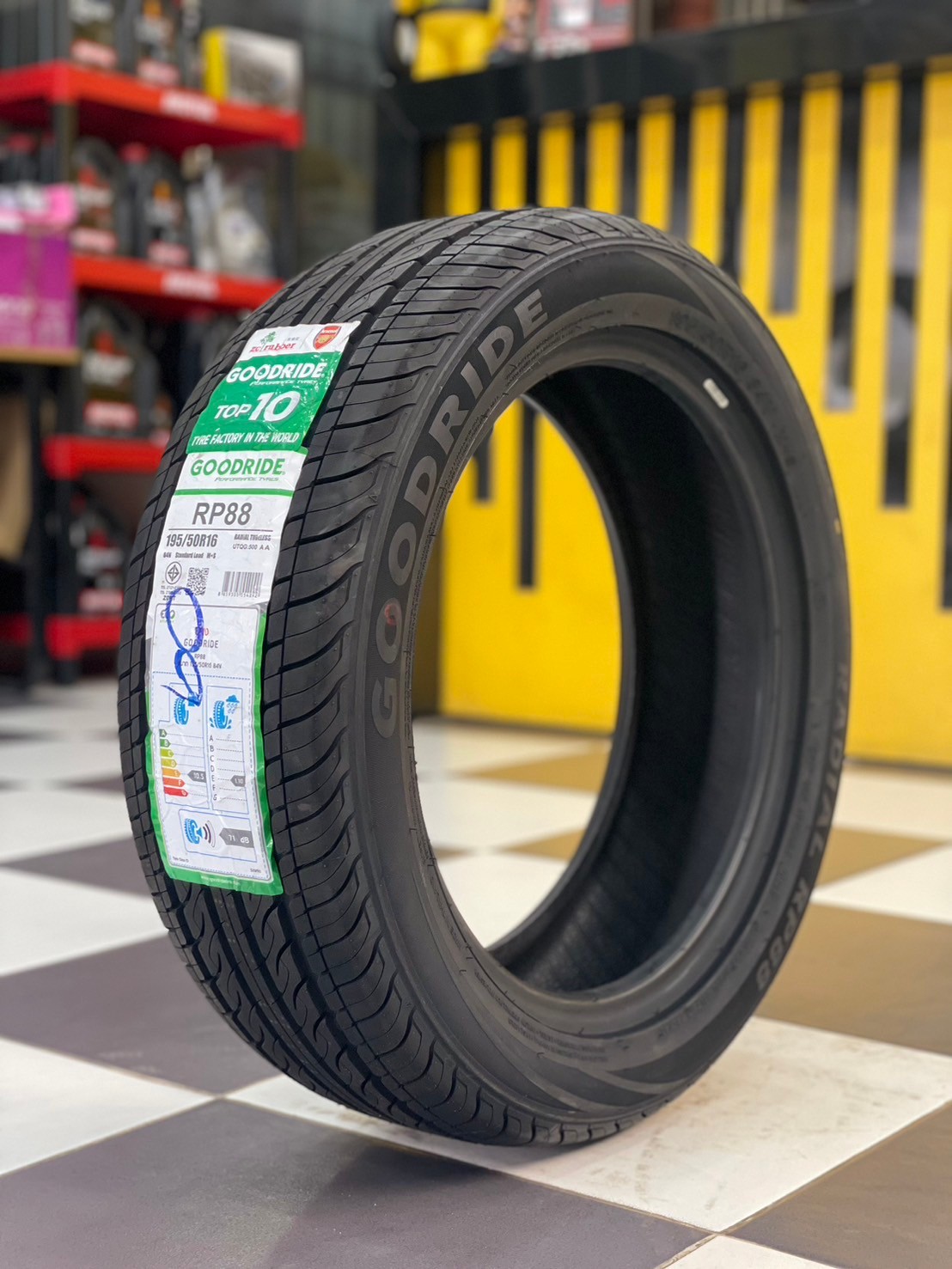 ยางใหม่ GOODRIDE RP88 195/50R16 ยางใหม่ปี2024 - เอ็ม.แอล.ออโต้แม็กซ์ ...