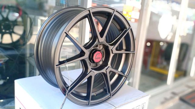 ล้อแม็กซ์ใหม่ Cosmis ขอบ15 ขนาด4รู100 กว้าง7 ออฟ30 สีดำเทาด้าน - เอ็ม.แอล.ออโต้แม็กซ์ : Inspired ...