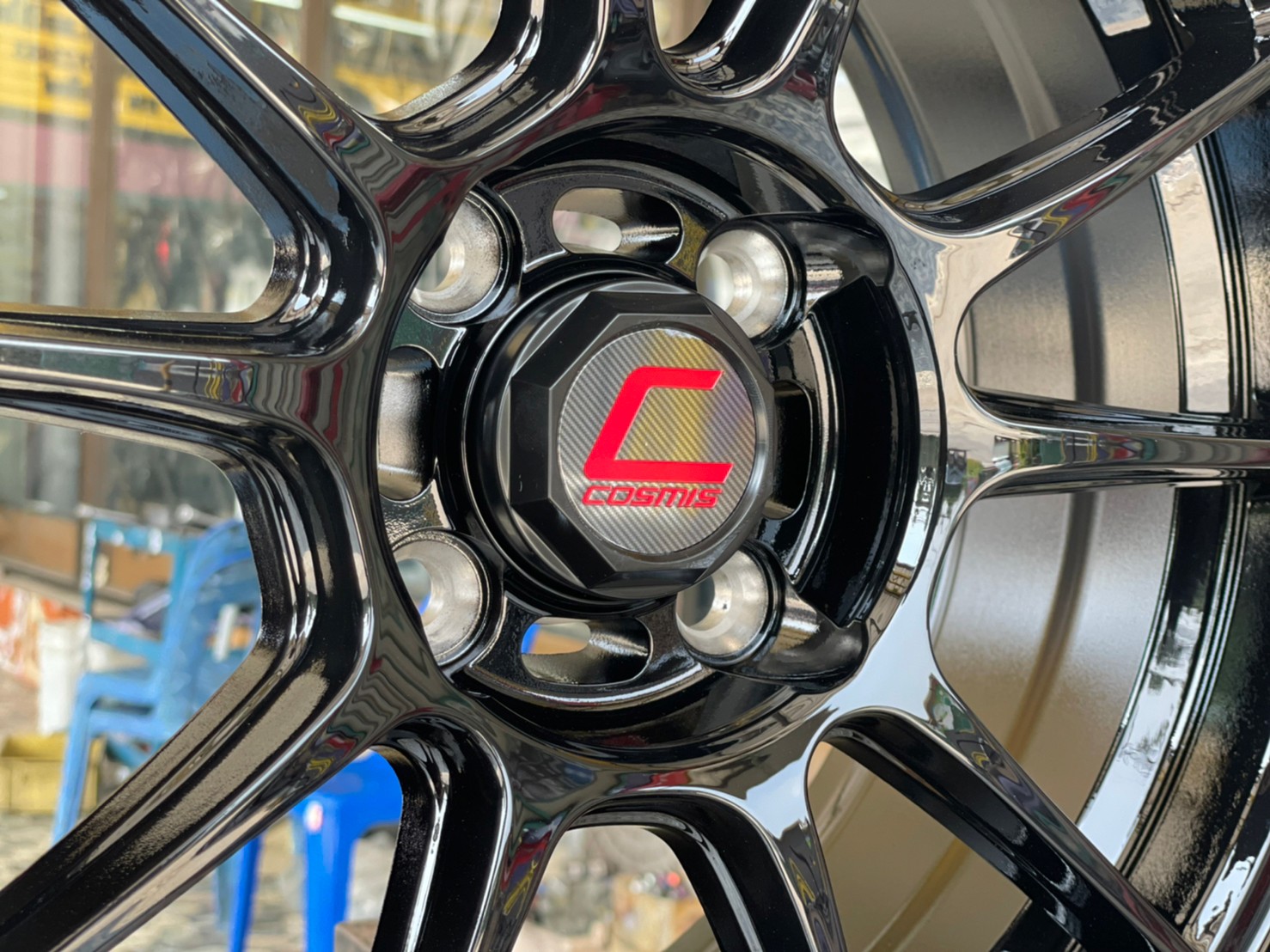 ล้อแม็กซ์ขอบ15 #Cosmis #Turismo กว้าง6.5 4รู100 ออฟ35 สีดำเงา ล้อทรงสปอร์ต - เอ็ม.แอล.ออโต้ ...