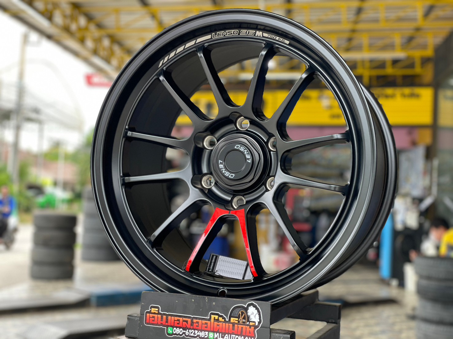 ล้อแม็กซ์ ขอบ18 Lenso 96M 18x9.5 ET+25 6x139.7 18x10.5 ET+30 6x139.7 สีดำด้าน - เอ็ม.แอล.ออโต้ ...