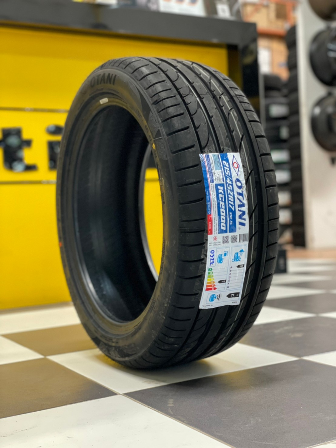 OTANI KC2000 215/45R17 ยางใหม่ปี2022 ราคาพิเศษพร้อมติดตั้งฟรี สามารถสอบถามเพิ่มเติมได้ค่ะ - เอ็ม ...